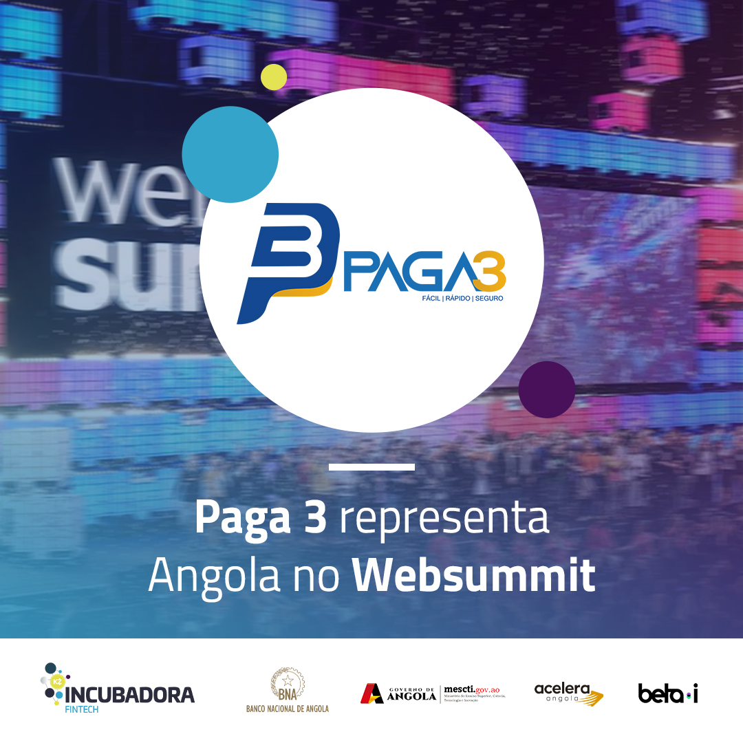 Paga 3 representa Angola no Websummit – Acelera